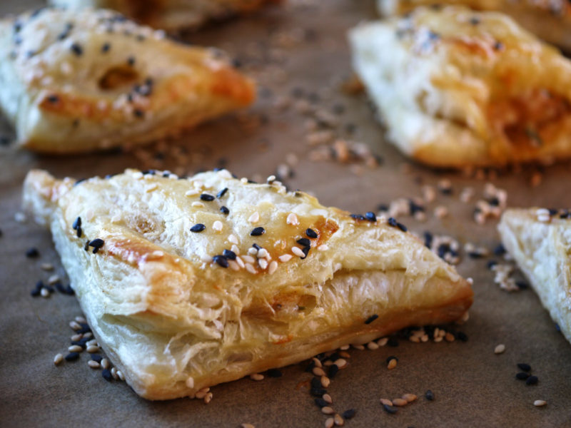 Potato Leek Bourekas - Breaking Matzo